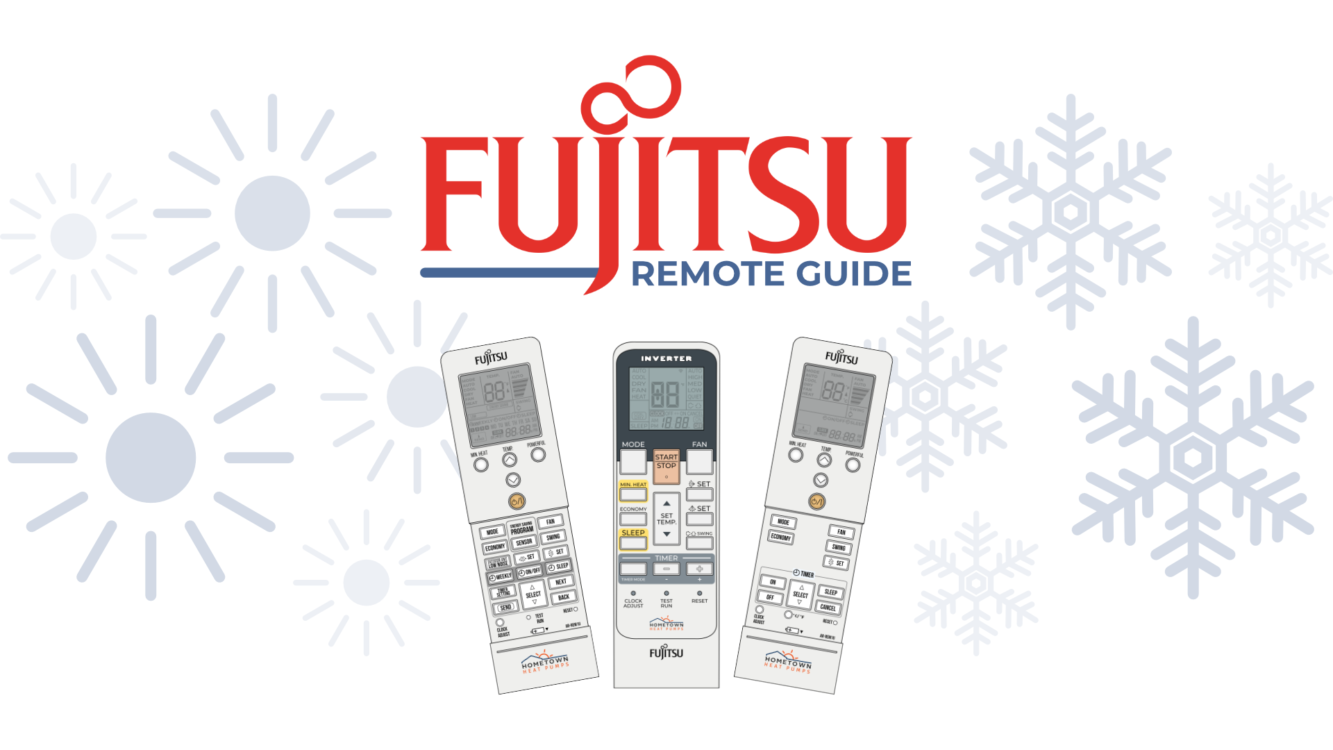 Fujitsu Heat Pump Remote Guide Hometown Heat Pumps Fujitsu Heat Pump Remote Guide Hometown Heat Pumps